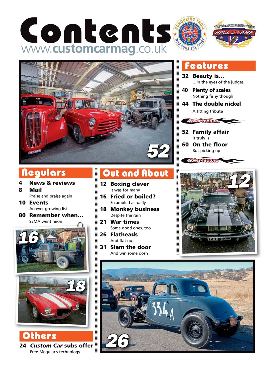 Custom Car Magazine - April 2018 Back Issue