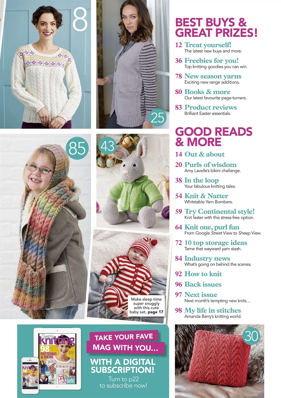 Simply Knitting Magazine - Issue 170 Back Issue
