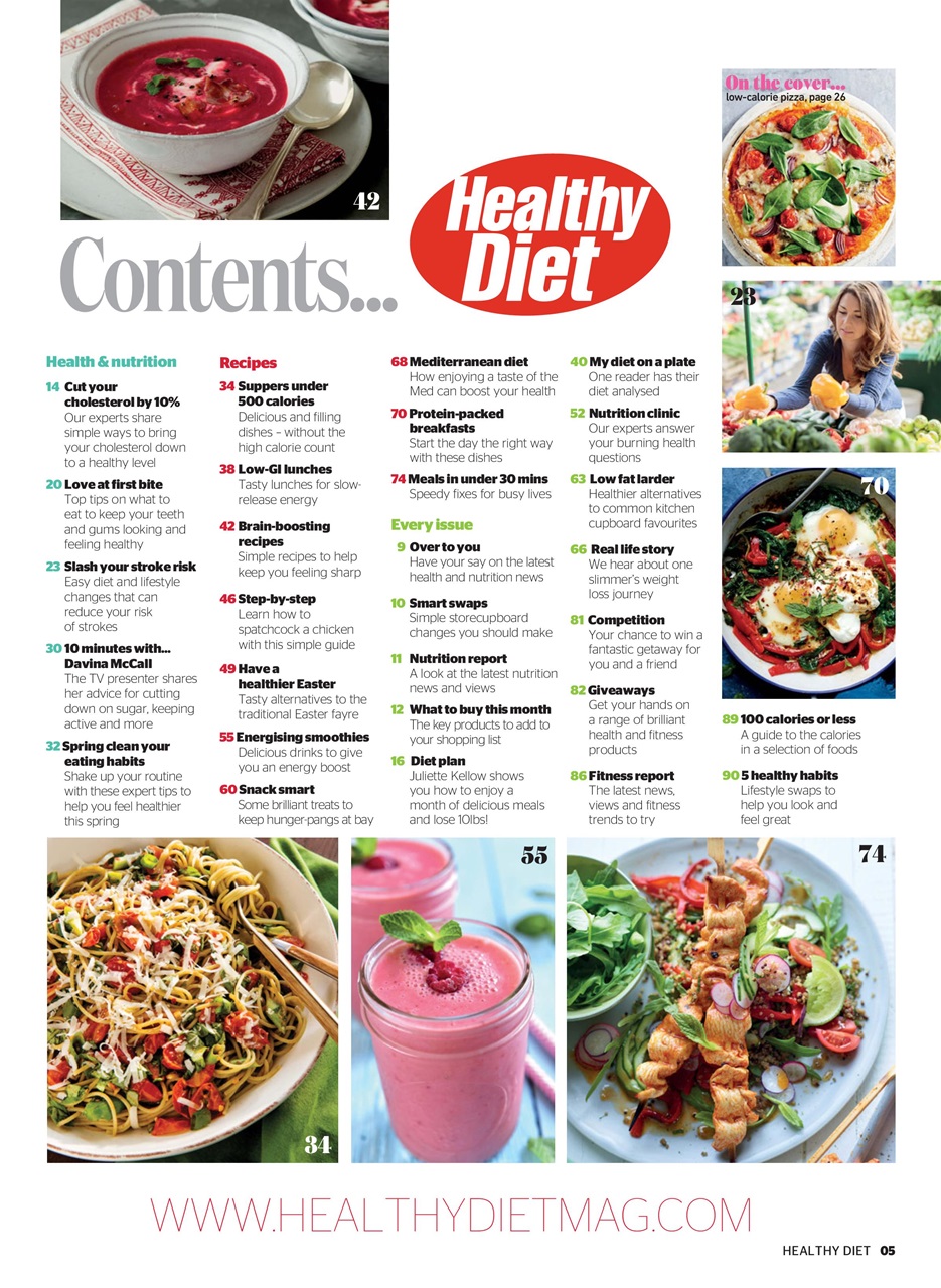 Healthy Diet Magazine - Mar-18 Back Issue