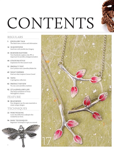 Making Jewellery Magazine - April 2018 Subscriptions | Pocketmags