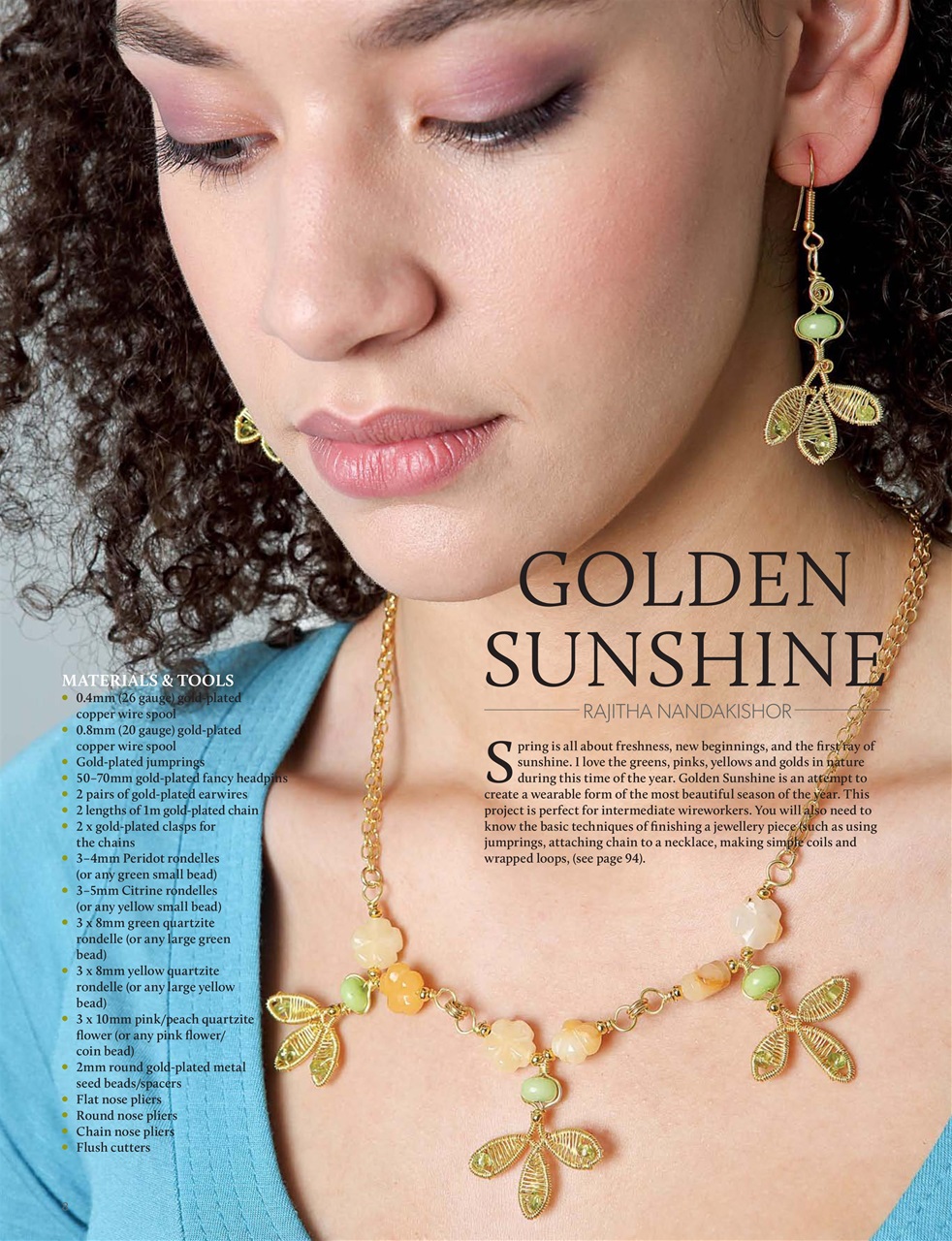 Making Jewellery Magazine - April 2018 Back Issue