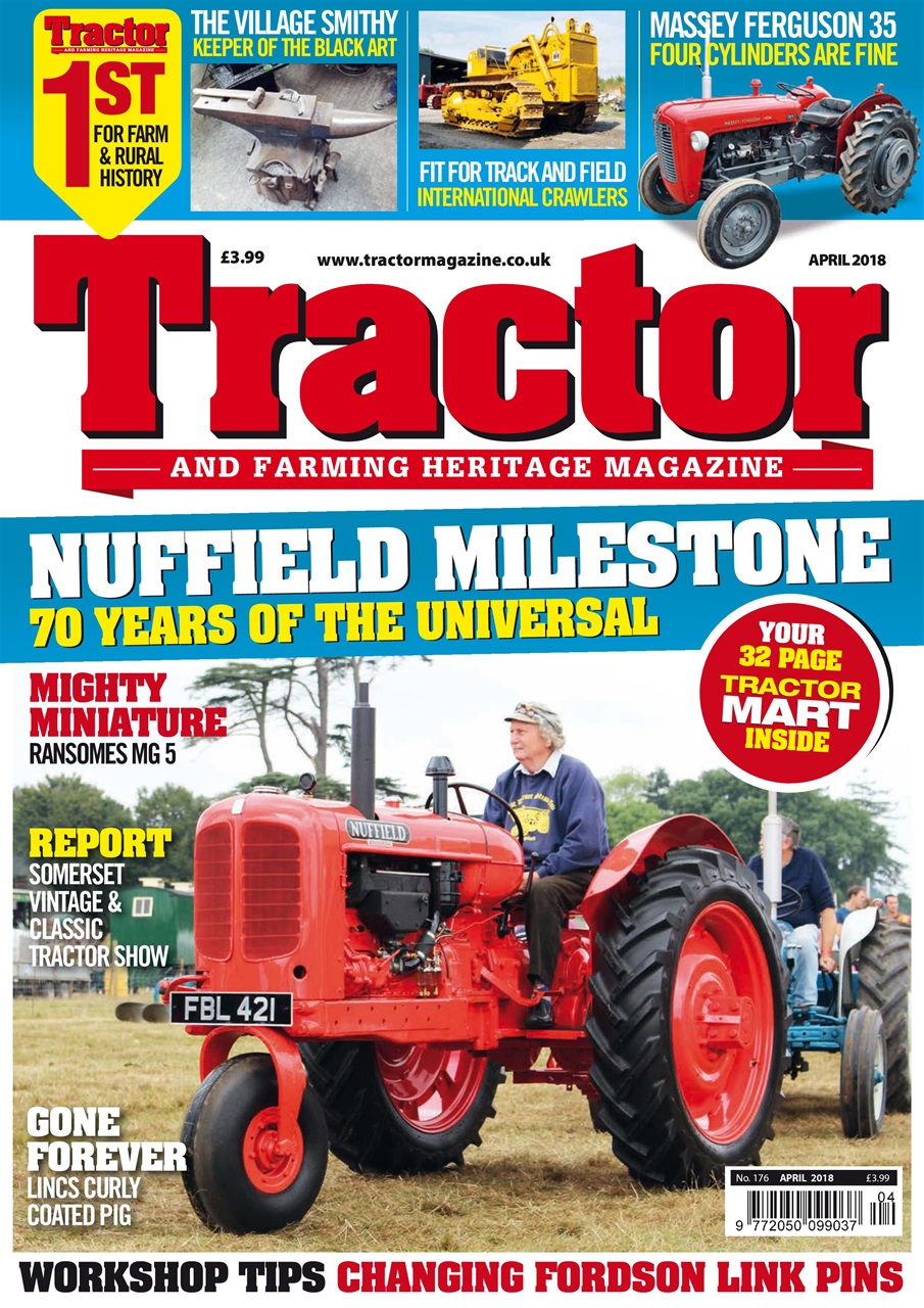 Tractor & Farming Heritage Magazine - April 2018 Back Issue