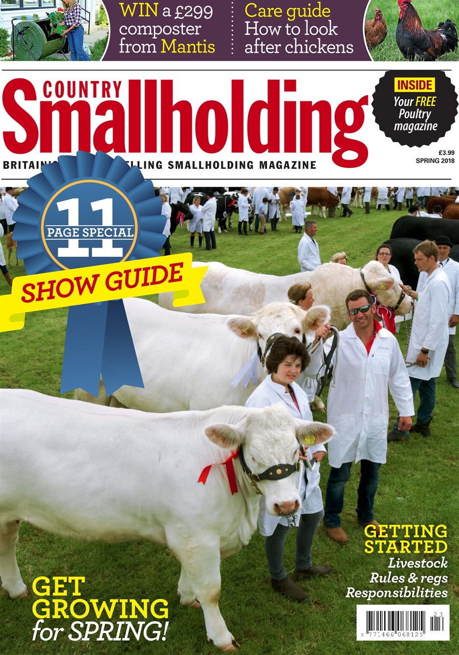 The Country Smallholder Magazine - SPRING 18 Back Issue