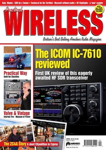 Practical Wireless Magazine - April 2018 Back Issue