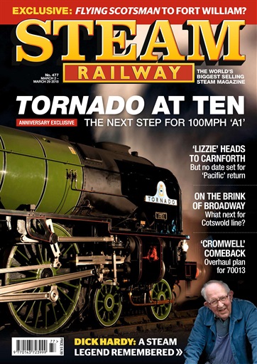 Steam Railway Magazine - Issue 477 Back Issue