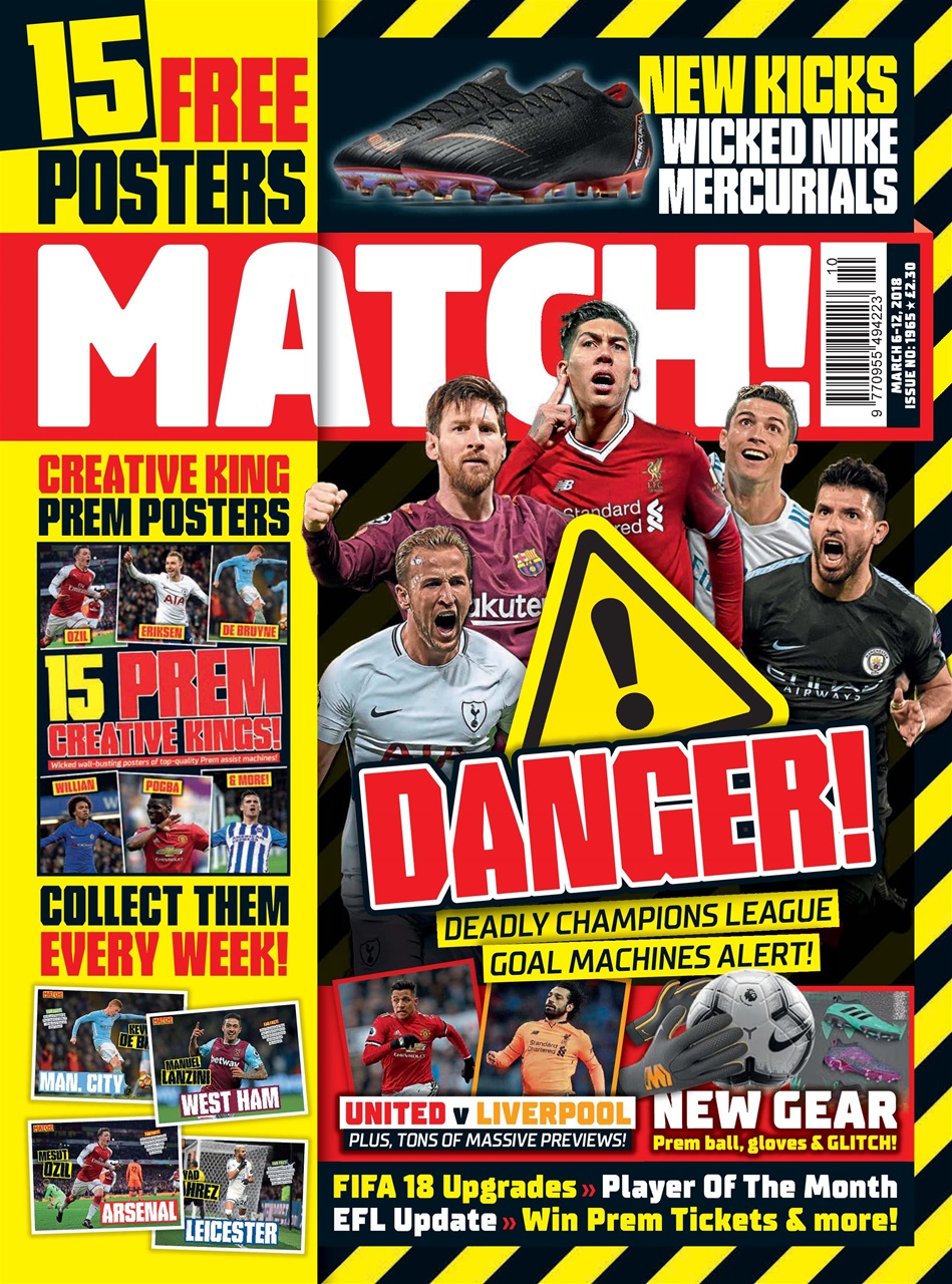 Match Magazine - 06 March 2018 Back Issue