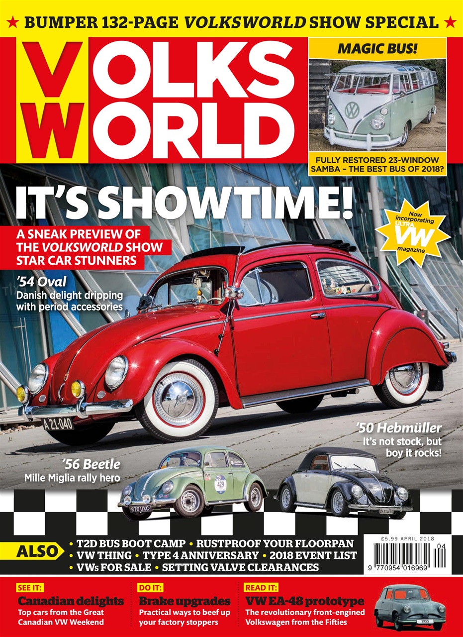 Volksworld Magazine - April 2018 Back Issue