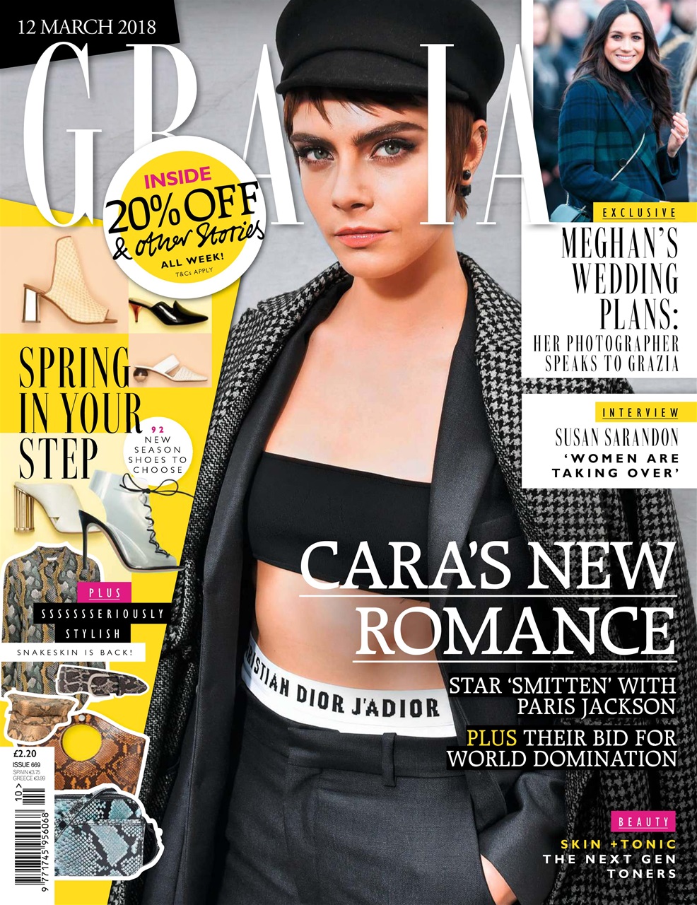 Grazia Magazine - Issue 669 Back Issue