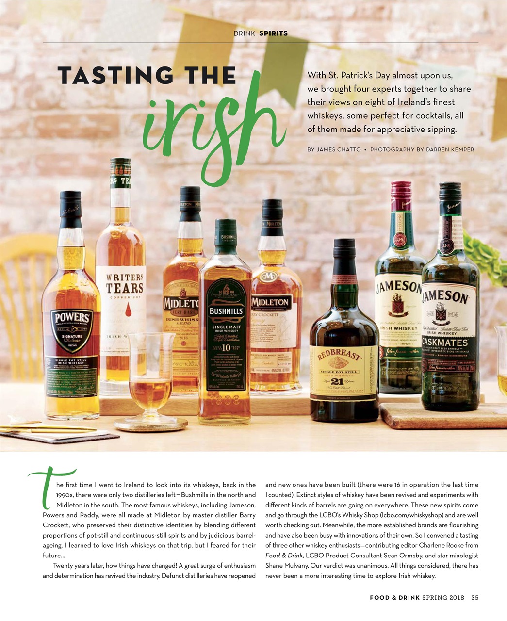 LCBO Food & Drink Magazine - Spring 2018 Back Issue