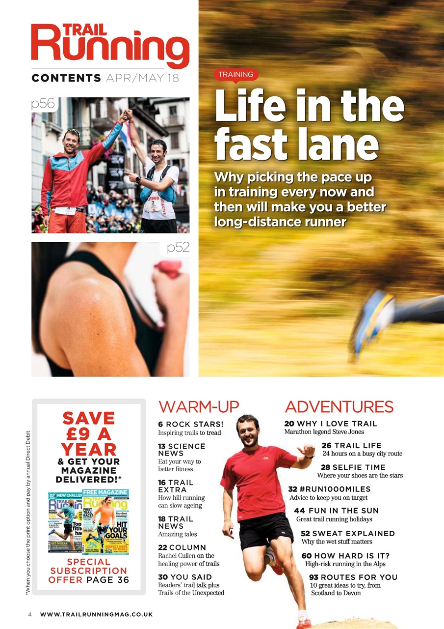 Trail Running Magazine - April/May 2018 Back Issue