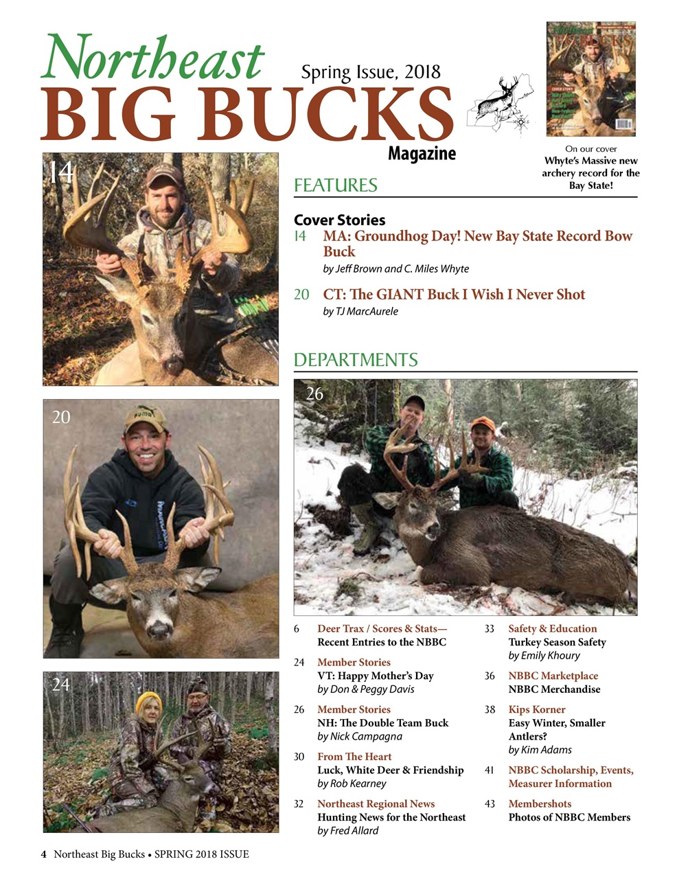 Northeast Big Bucks Magazine - Spring 2018 Subscriptions | Pocketmags