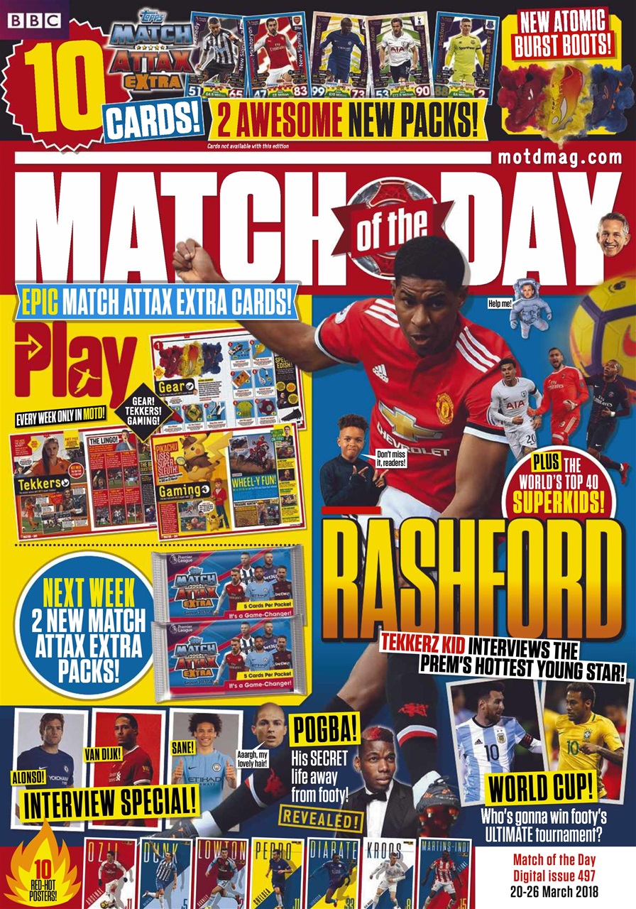 Match of the Day Magazine - Issue 497 Back Issue