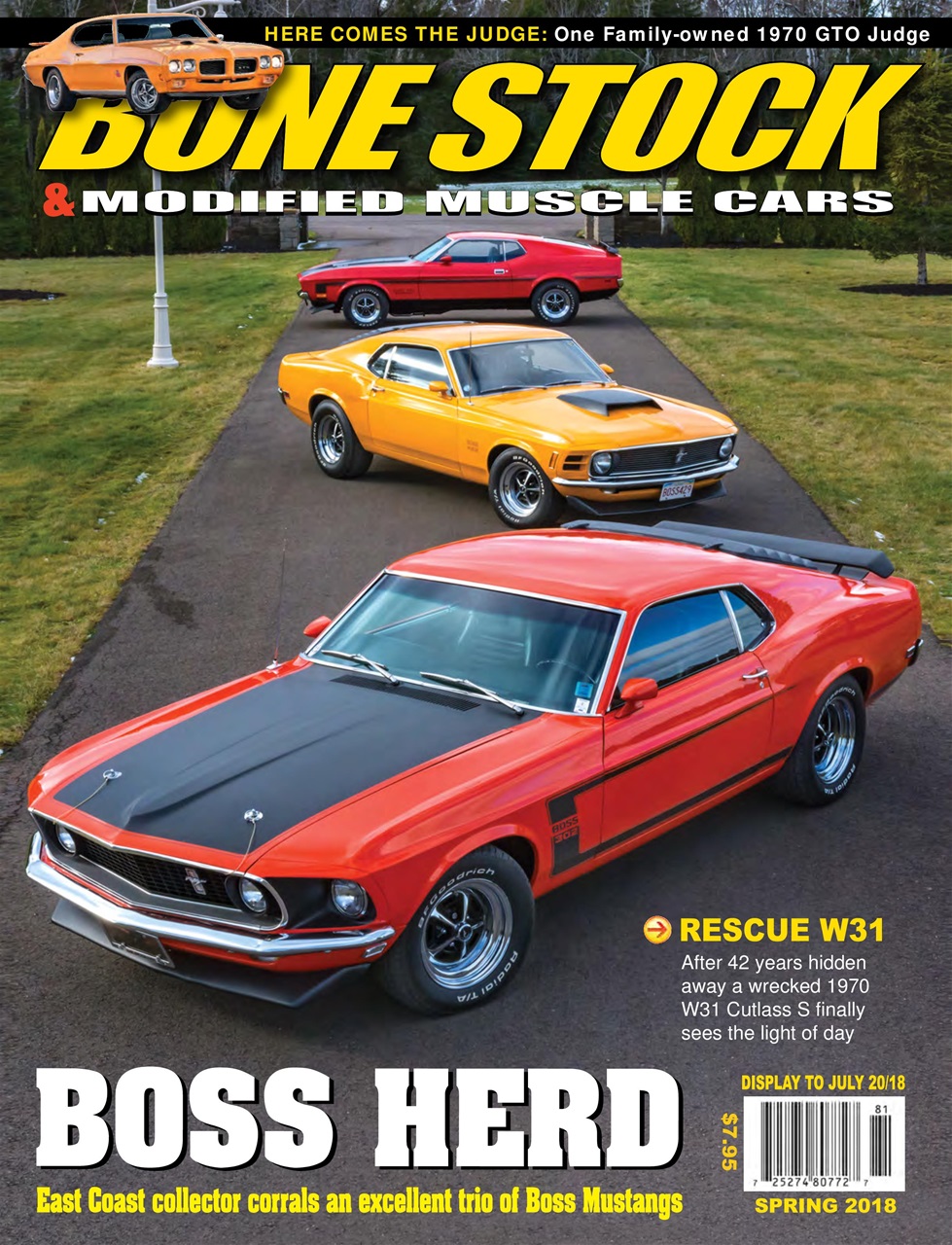Muscle Cars Magazine - Spring 2018 Back Issue