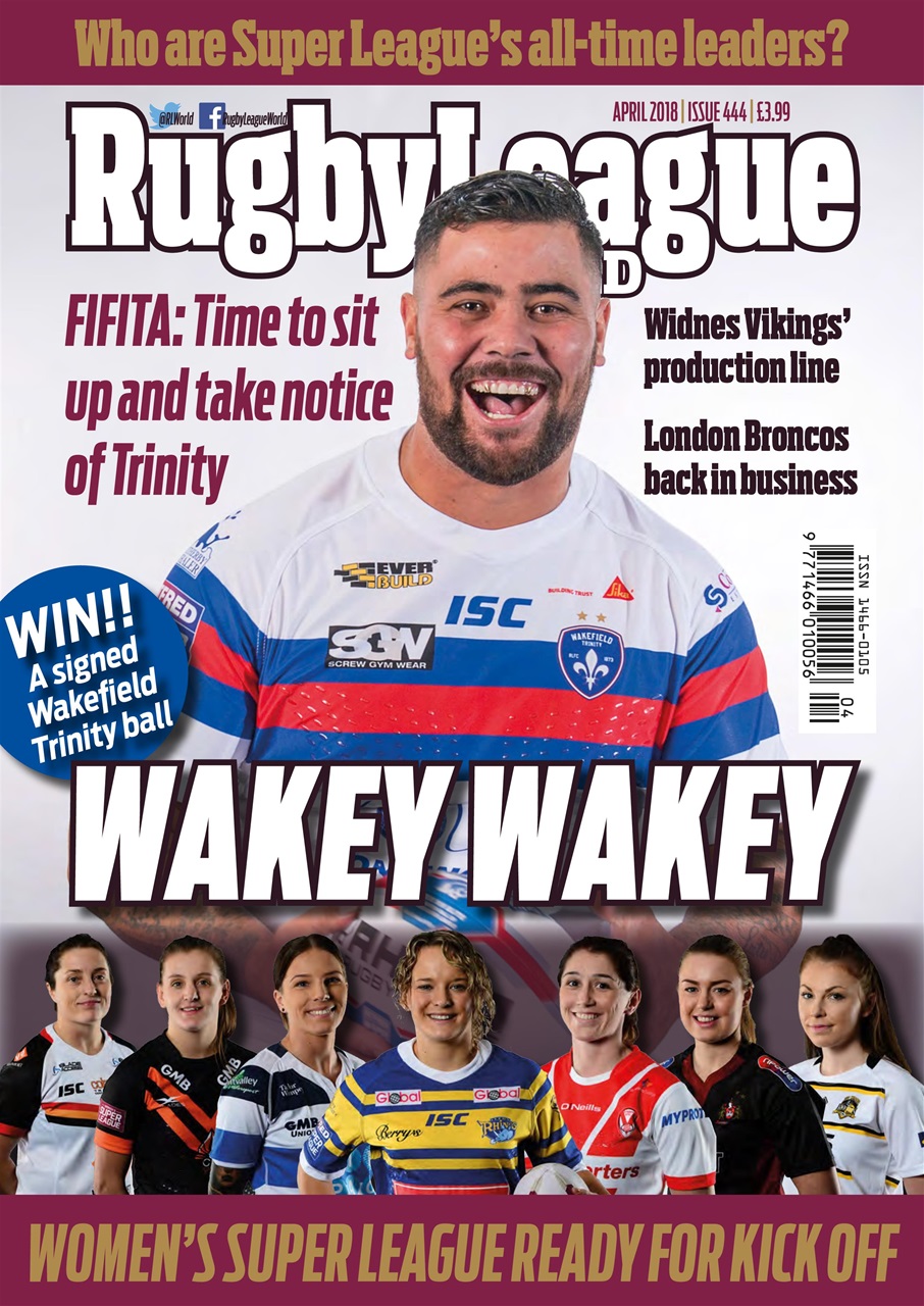 Rugby League World Magazine - 444 Back Issue