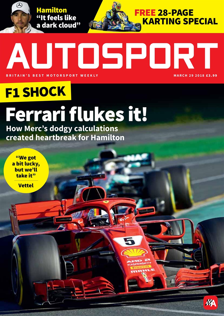Autosport Magazine - 29th March 2018 Back Issue