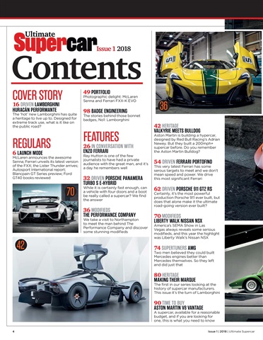 Ultimate Supercar Magazine - Volume 1 Issue 1 Back Issue