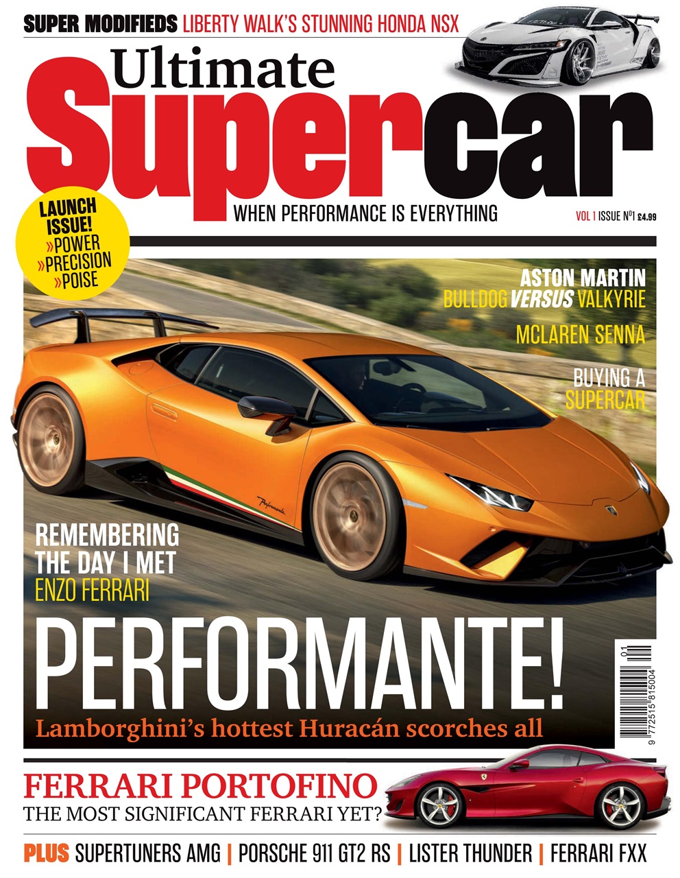 Ultimate Supercar Magazine - Volume 1 Issue 1 Back Issue