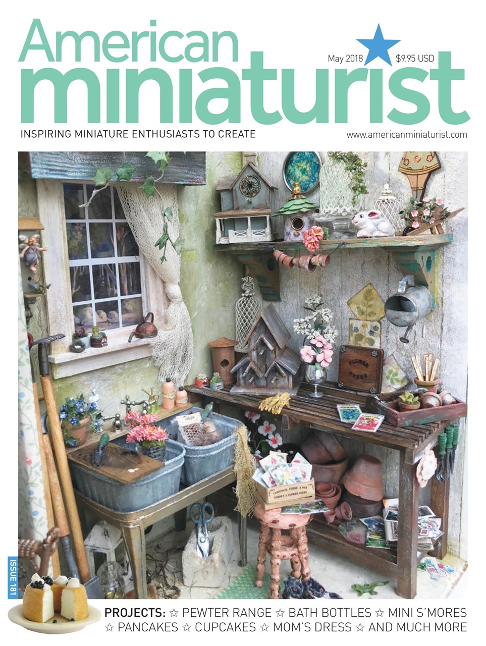American Miniaturist Magazine - May 2018 Back Issue