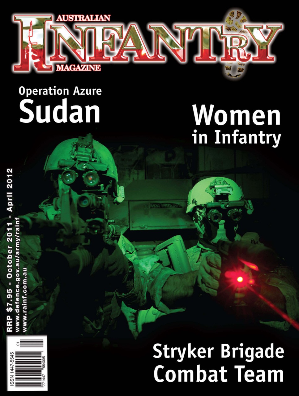 Australian Infantry Magazine - October 2011 to April 2012 Back Issue