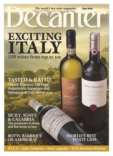 Decanter Magazine - May 2018 Subscriptions | Pocketmags