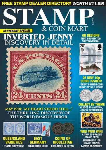 Stamp Collector Magazine - May 2018 Edição anterior