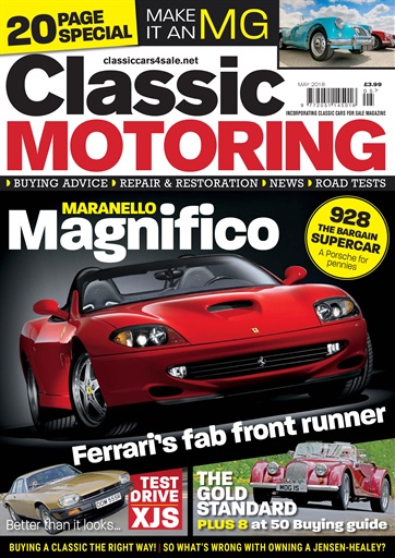 Classic Motoring Magazine - May-18 Back Issue