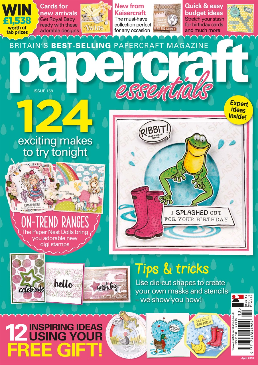 Papercraft Essentials Magazine - Issue 158 Back Issue
