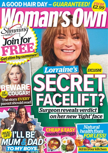 Womans Own Magazine - 16th April 2018 Back Issue