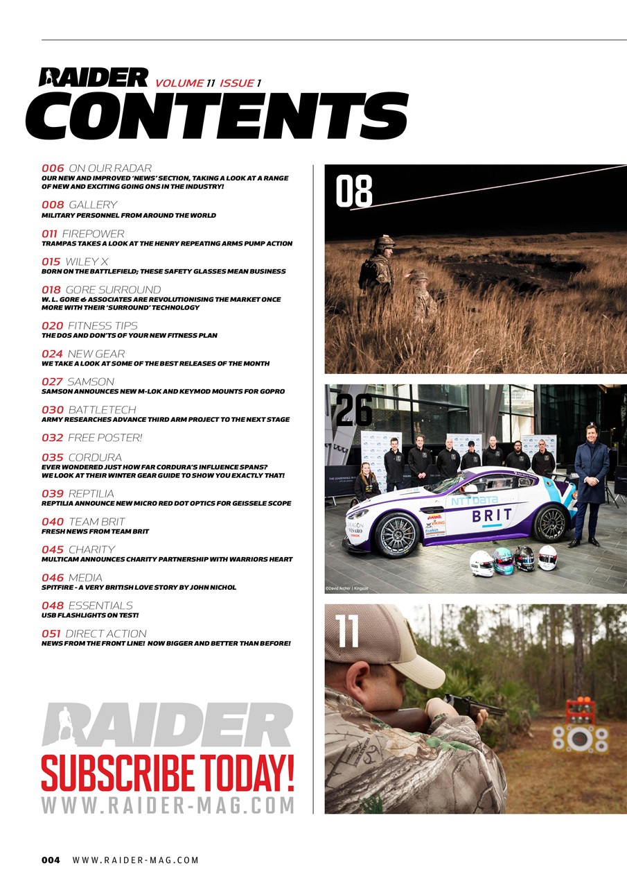 Raider Magazine - Vol 11 iss 1 Subscriptions | Pocketmags