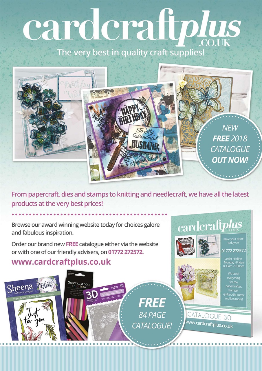 Cardmaking & Papercraft Magazine - May 2018 Back Issue
