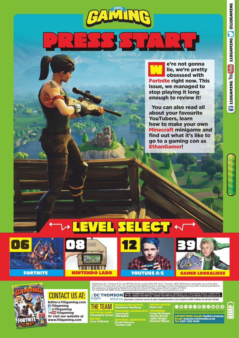 110% Gaming Magazine - Issue 47 Back Issue