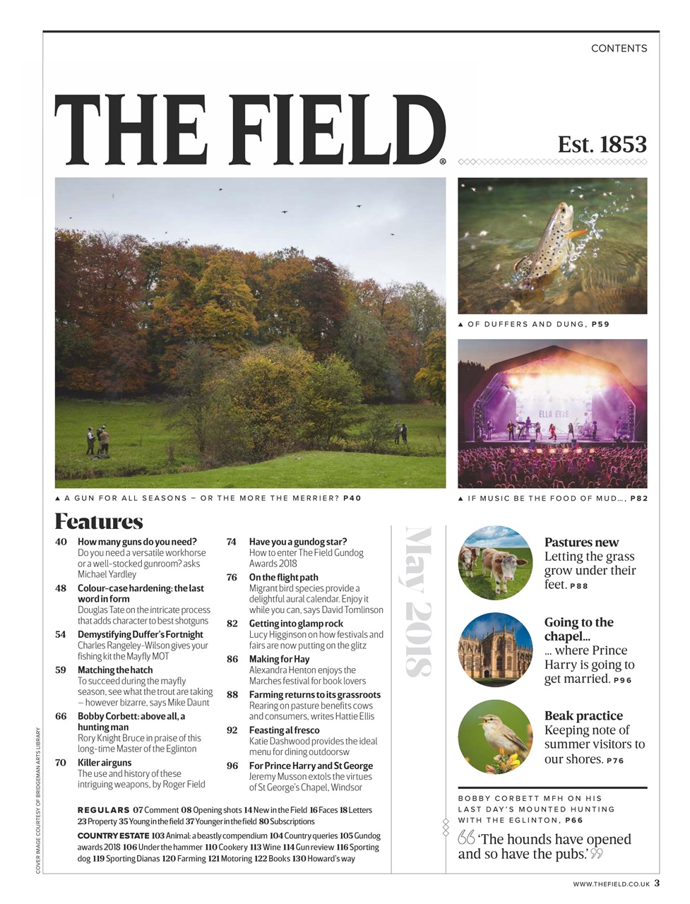 The Field Magazine - May 2018 Back Issue
