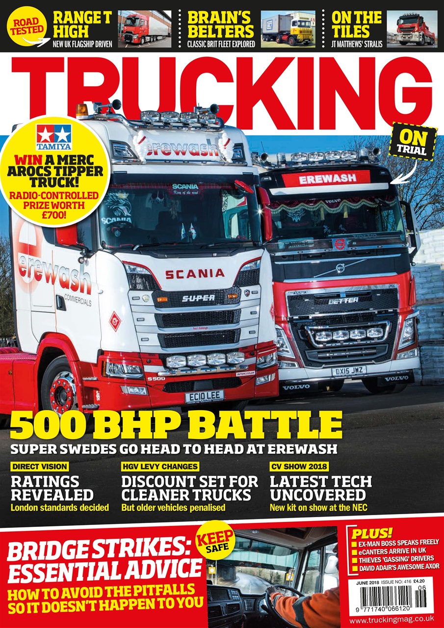 Trucking Magazine - June 2018 Back Issue