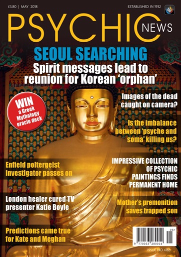 Psychic News Magazine - May 2018 Back Issue