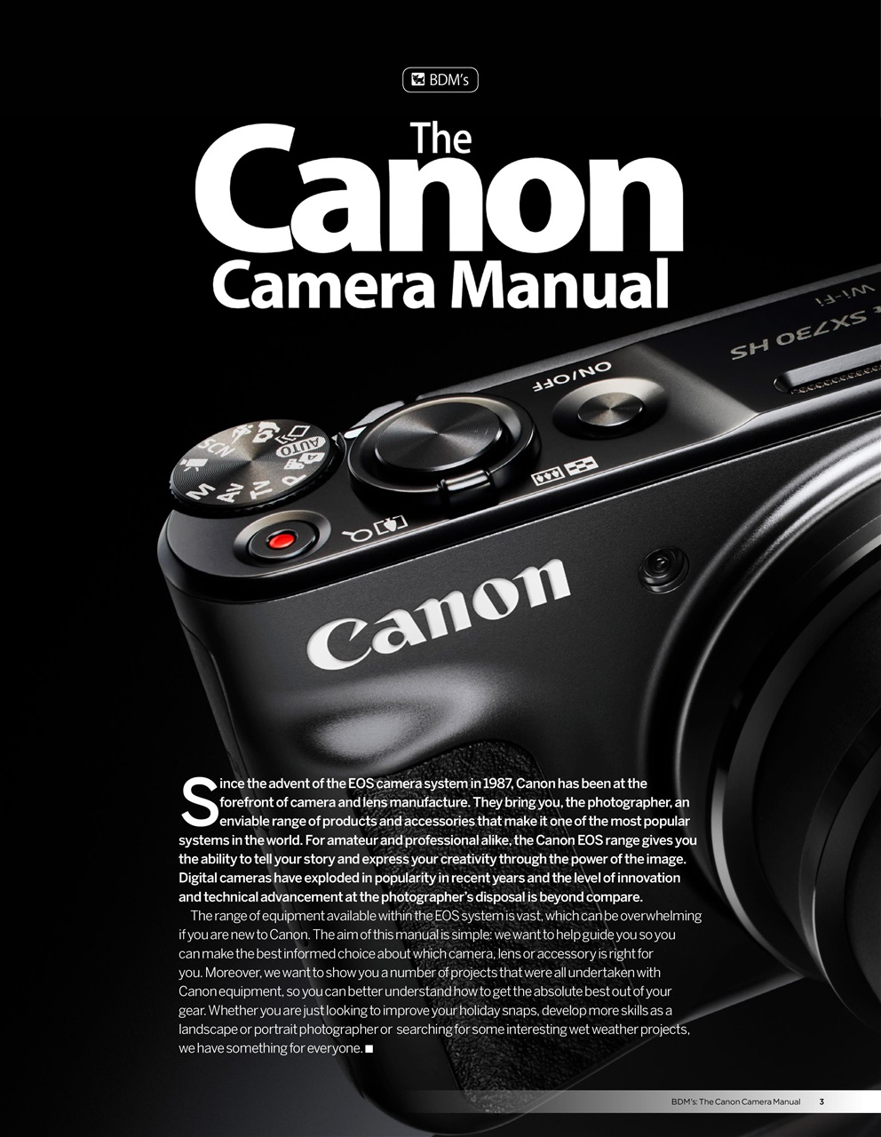 Digital Camera User Magazine - BDM's Canon Camera Manual Back Issue
