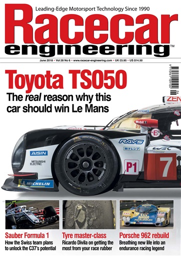Racecar Engineering Magazine - June 2018 Back Issue