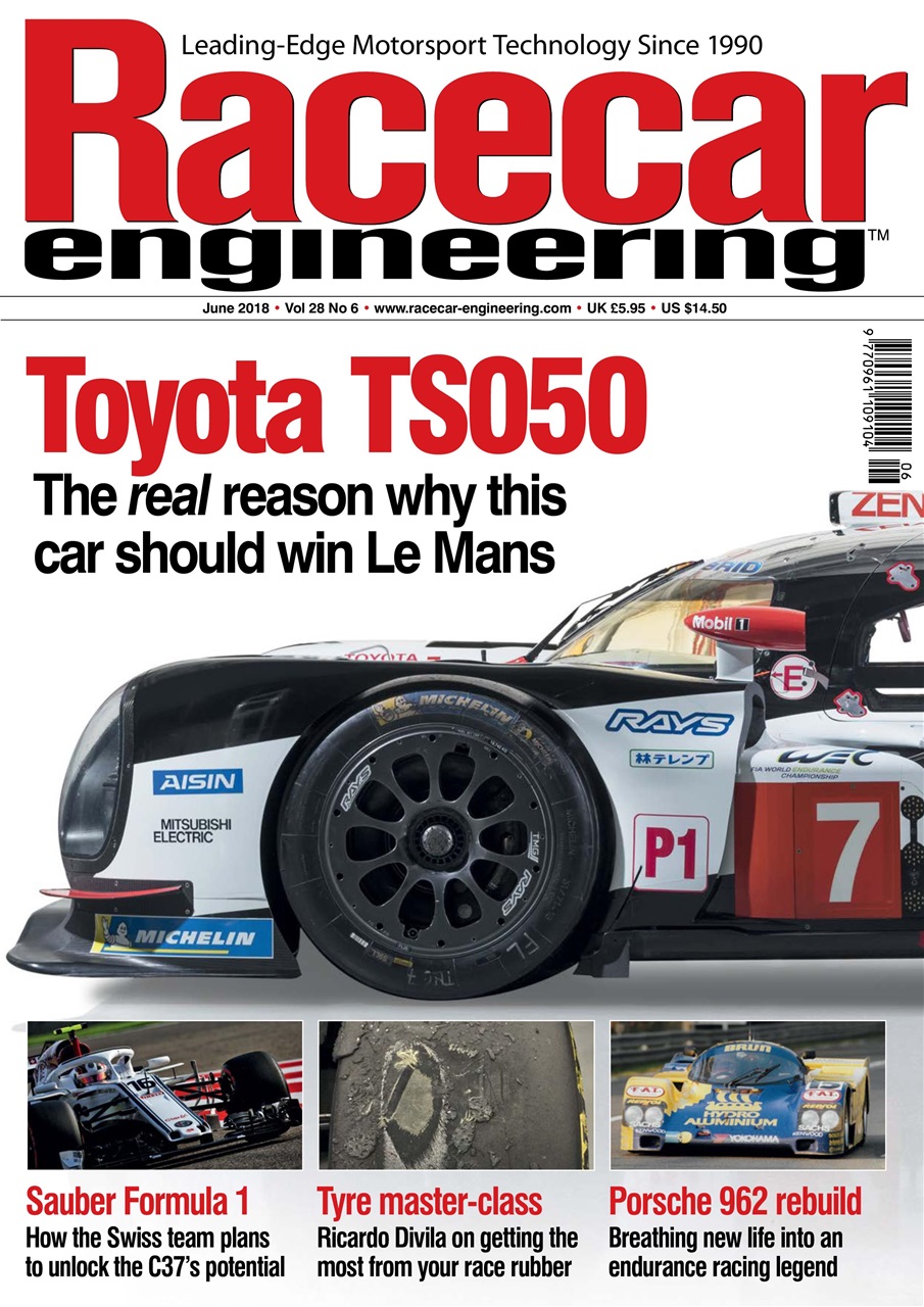 Racecar Engineering Magazine - June 2018 Back Issue