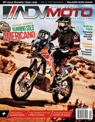 Adventure Motorcycle Magazine - May/Jun 2018 Back Issue