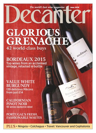 Decanter Magazine - June 2018 Subscriptions | Pocketmags