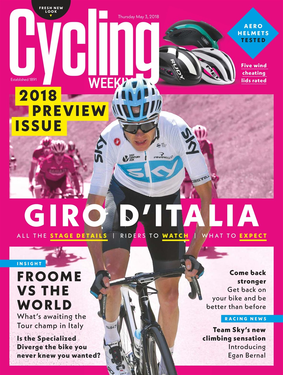 Cycling Weekly Magazine - 3rd May 2018 Back Issue