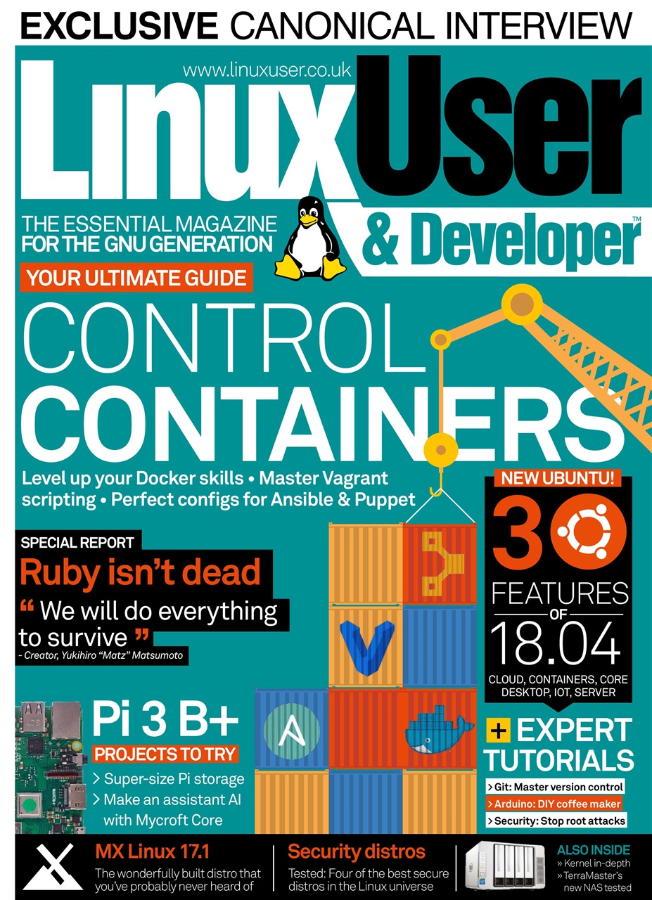 Linux User and Developer Magazine - Issue 191 Back Issue