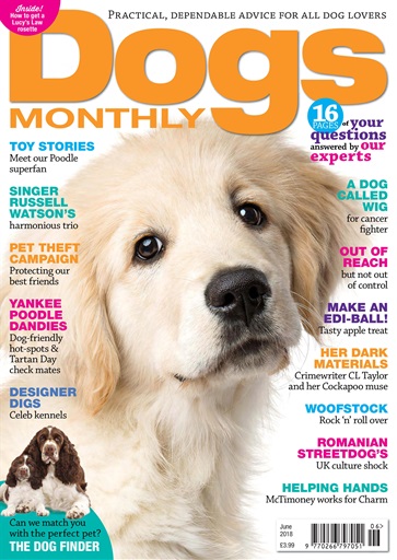 Dogs Monthly Magazine - June 2018 Back Issue