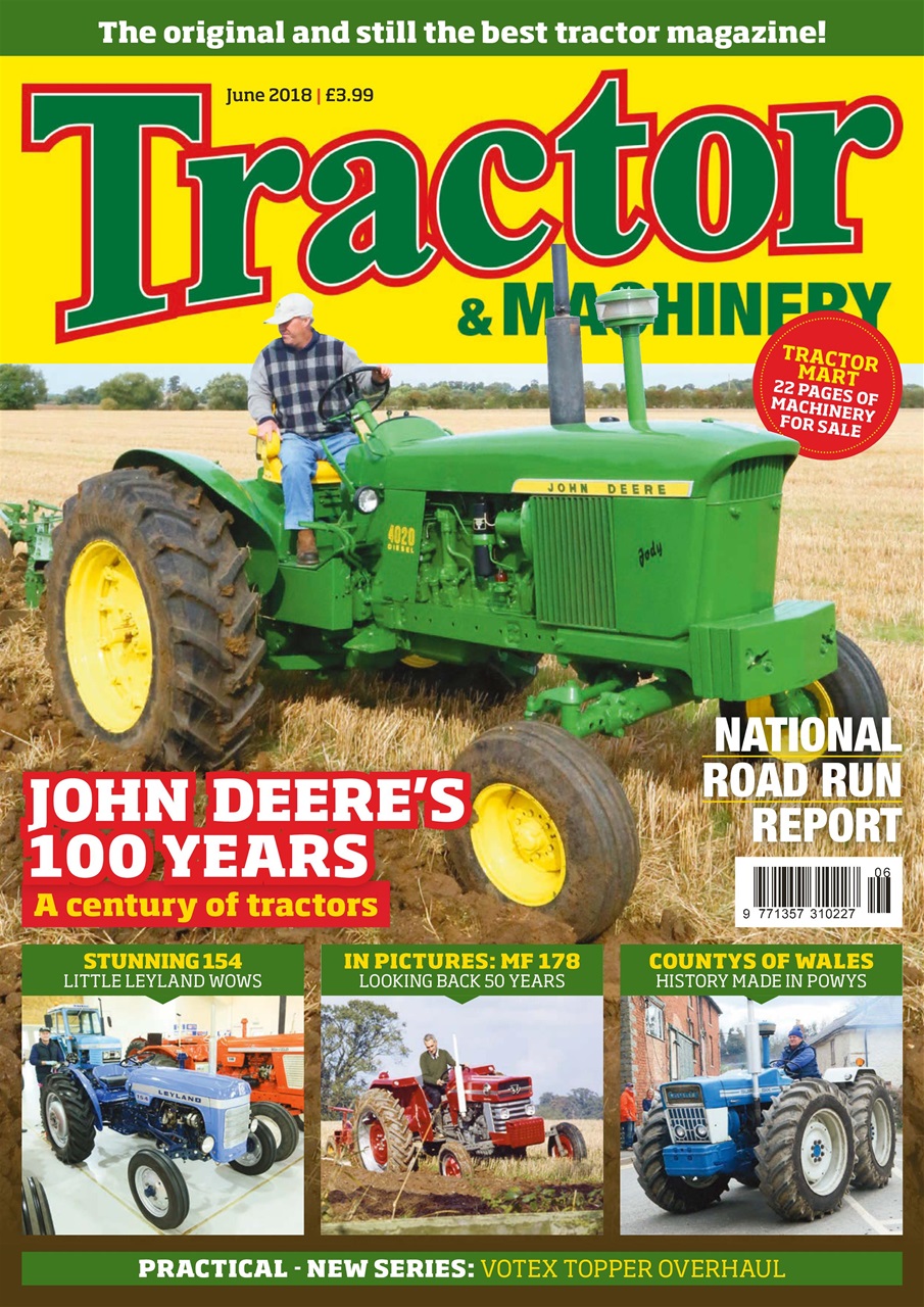 Tractor & Machinery Magazine - June 2018 Back Issue
