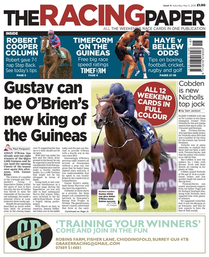 The Racing Paper Magazine - 4th May 2018 Back Issue