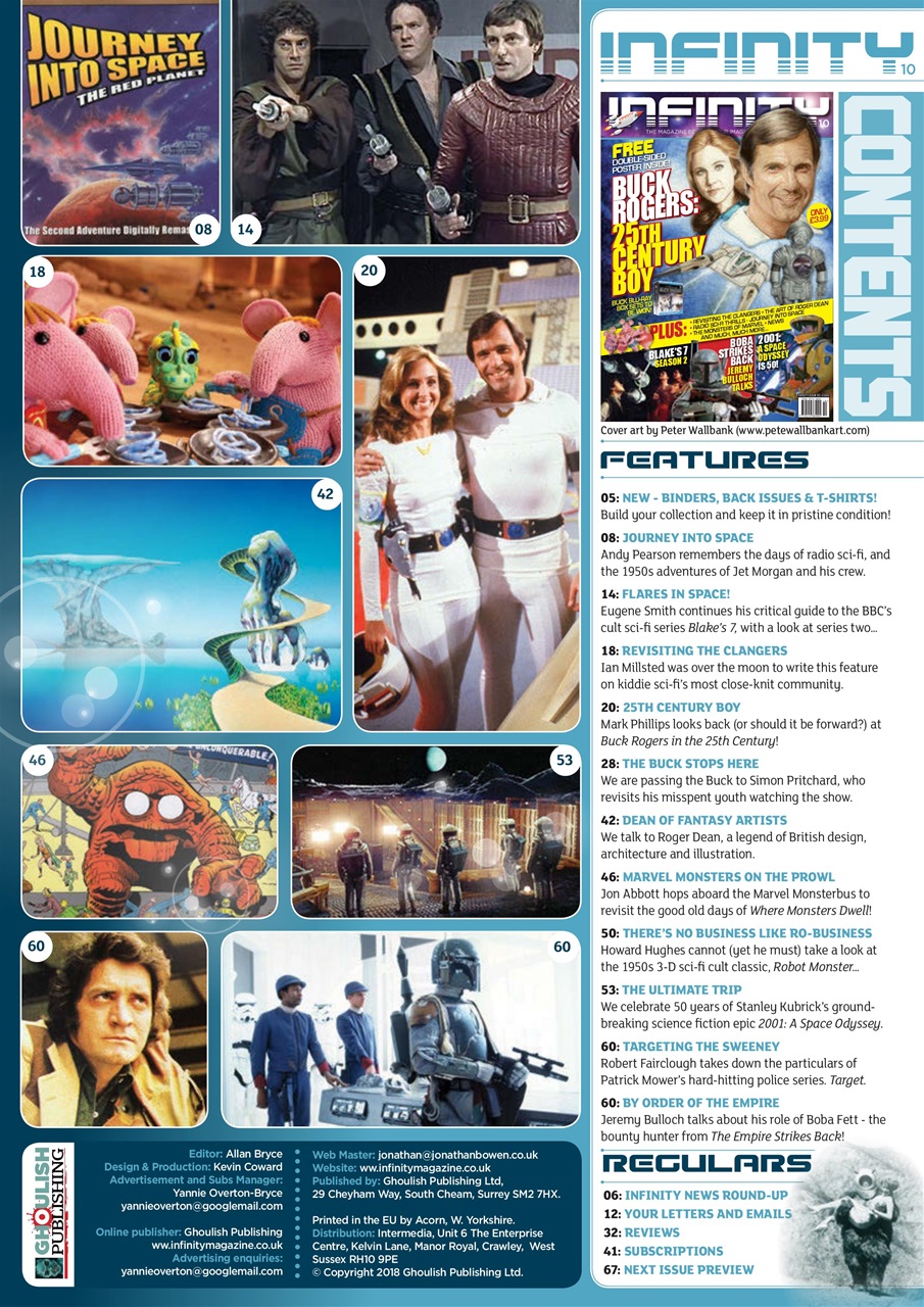 Infinity Magazine - Issue 10 Back Issue