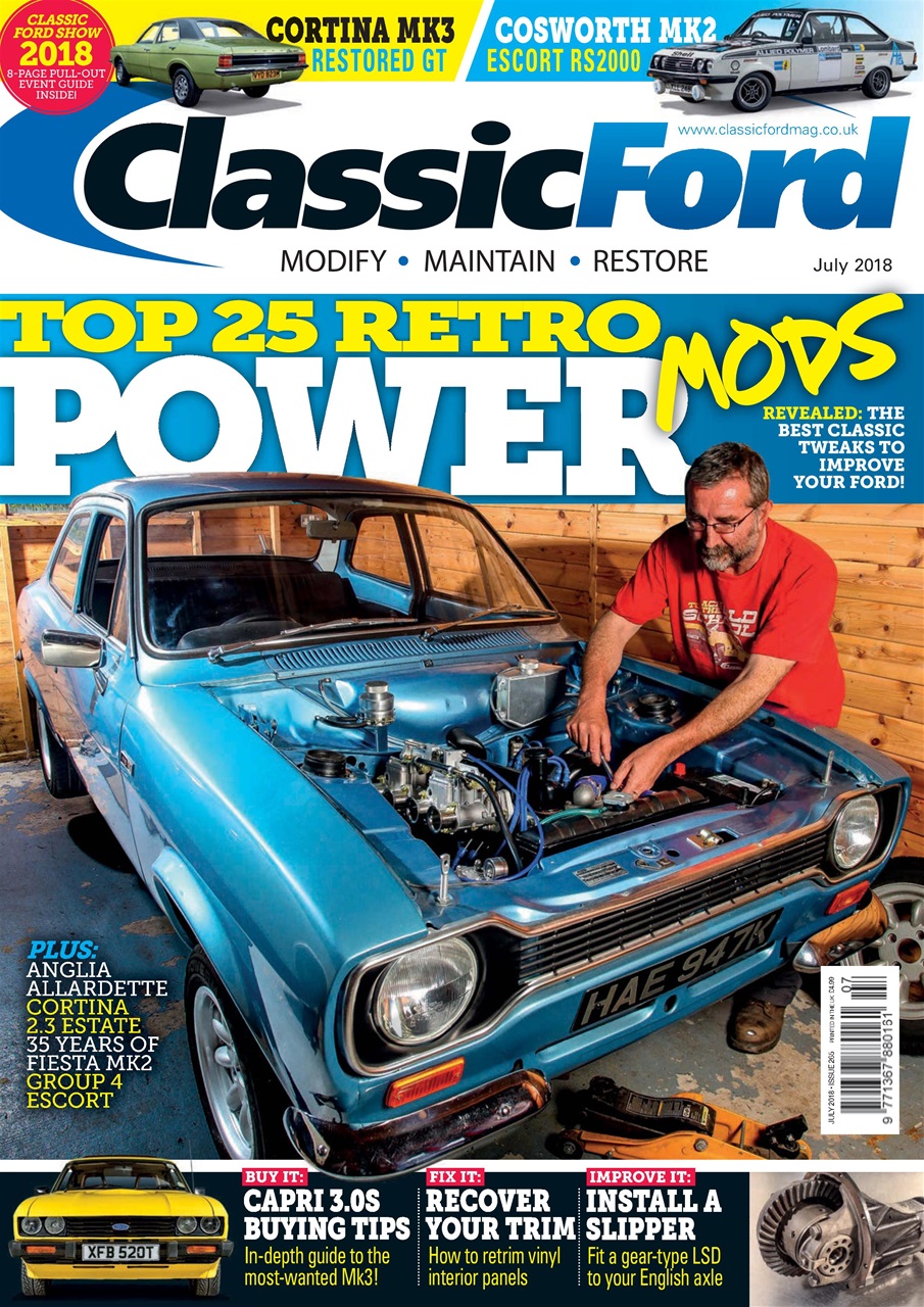 Classic Ford Magazine - July 2018 Back Issue