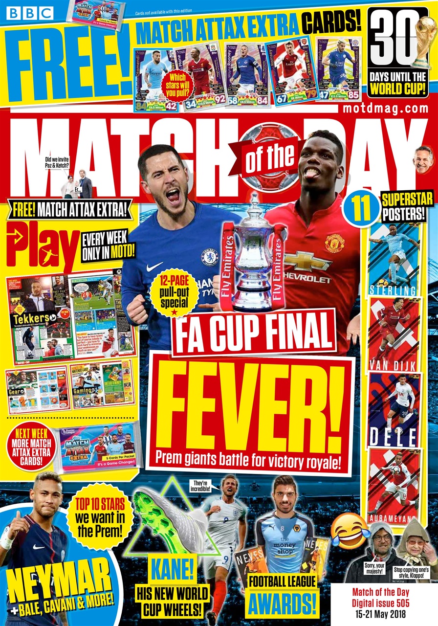 Match of the Day Magazine - Issue 505 Subscriptions | Pocketmags