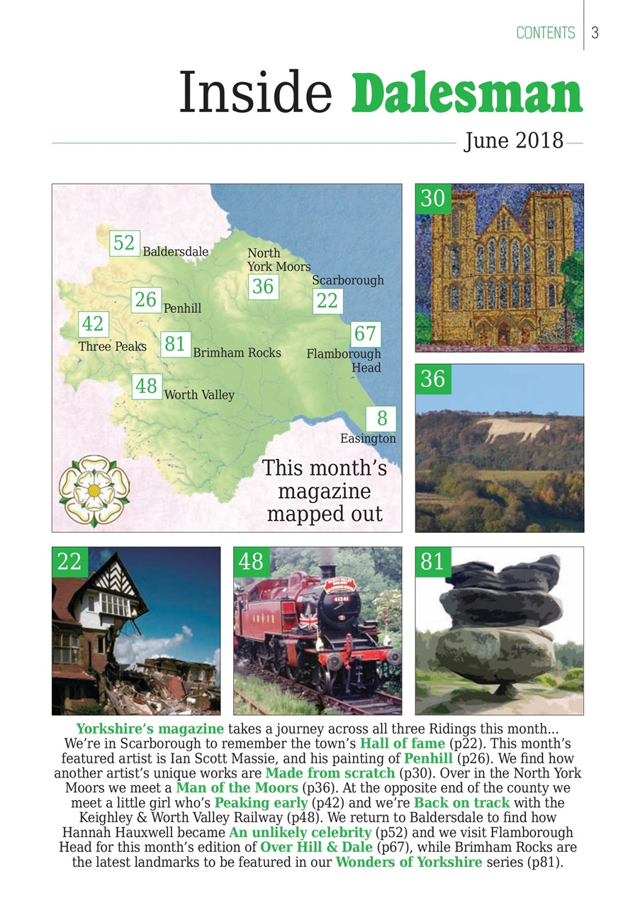 The Yorkshire Dalesman Magazine - Jun 2018 Back Issue