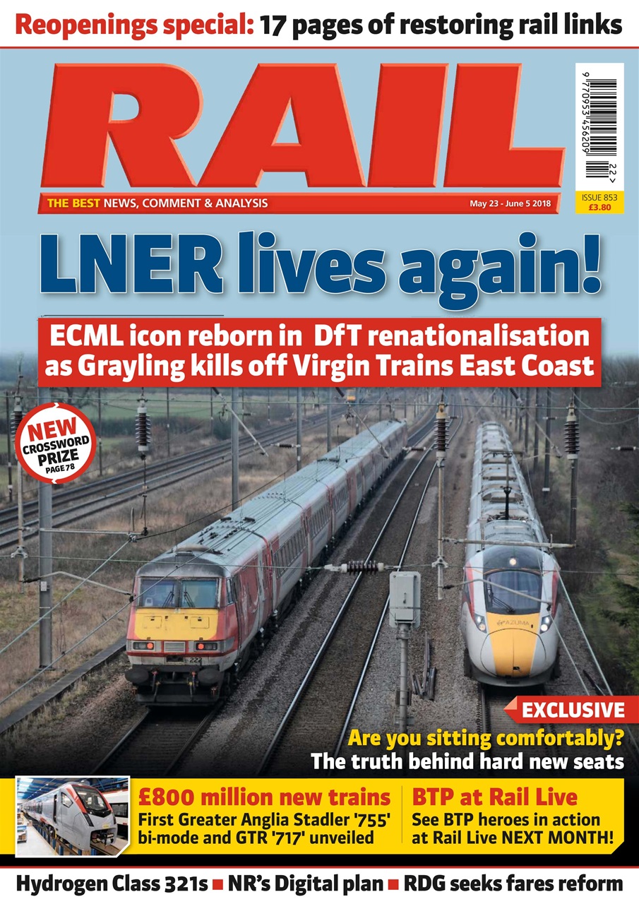 Rail Magazine - Issue 853 Back Issue