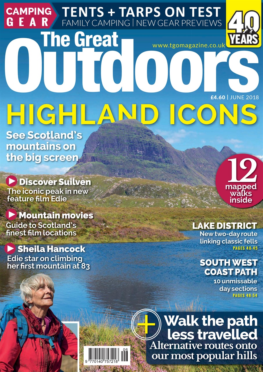 TGO - The Great Outdoors Magazine - June 2018 Back Issue